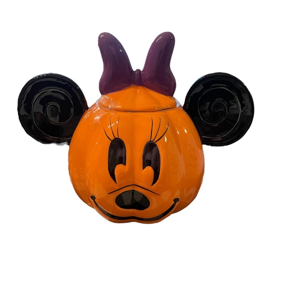 Other | Rae Dunn Minnie Mouse Viral Pumpkin Cookie Jar | Poshmark